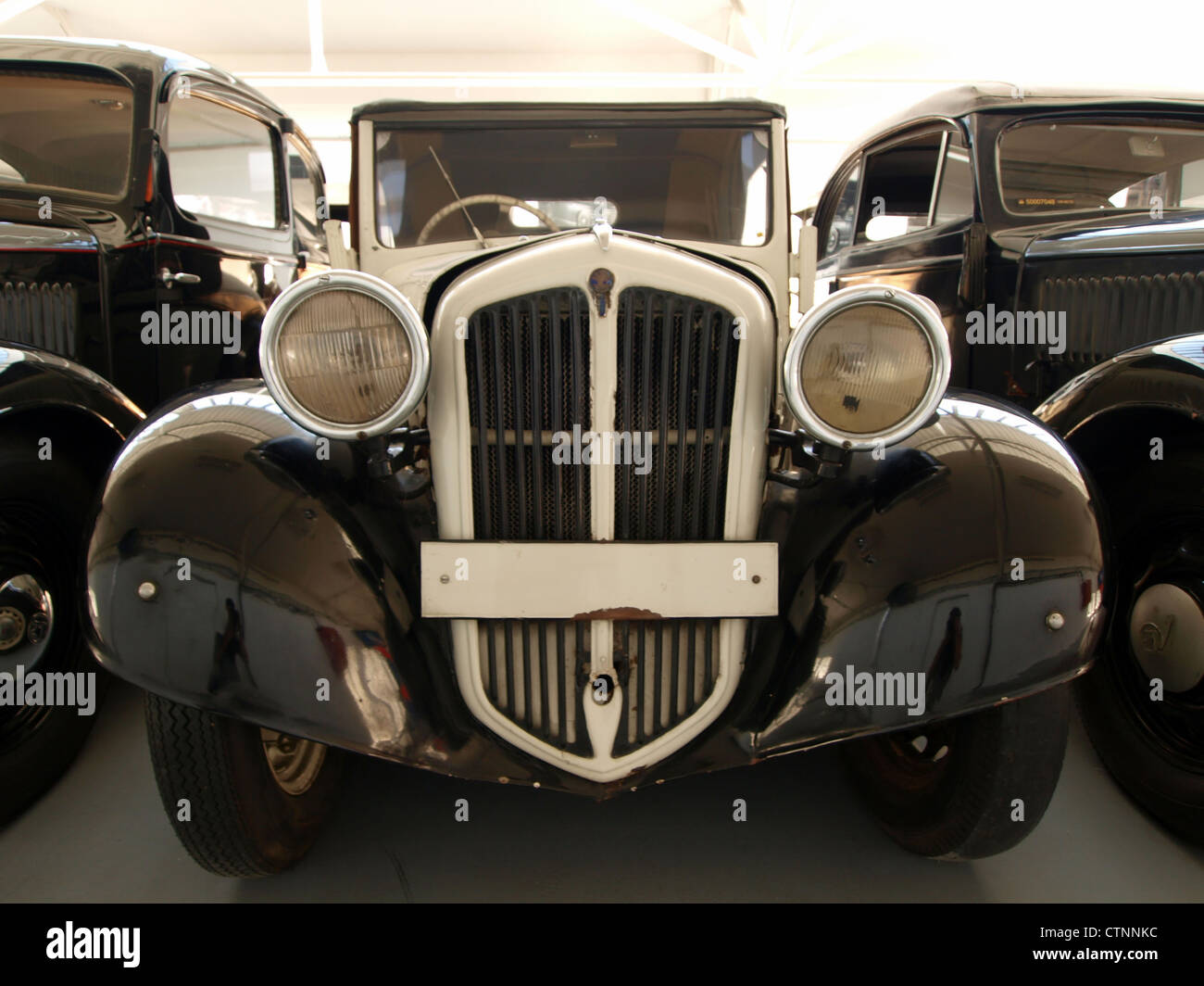 The 1934 Skoda Popular 418 is a historic car displayed at the Skoda ...