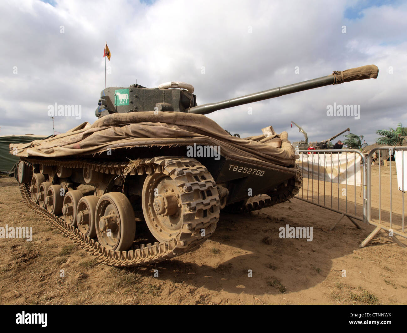 The Valentine Mk IX DD (Duplex Drive) is an amphibious tank used during ...