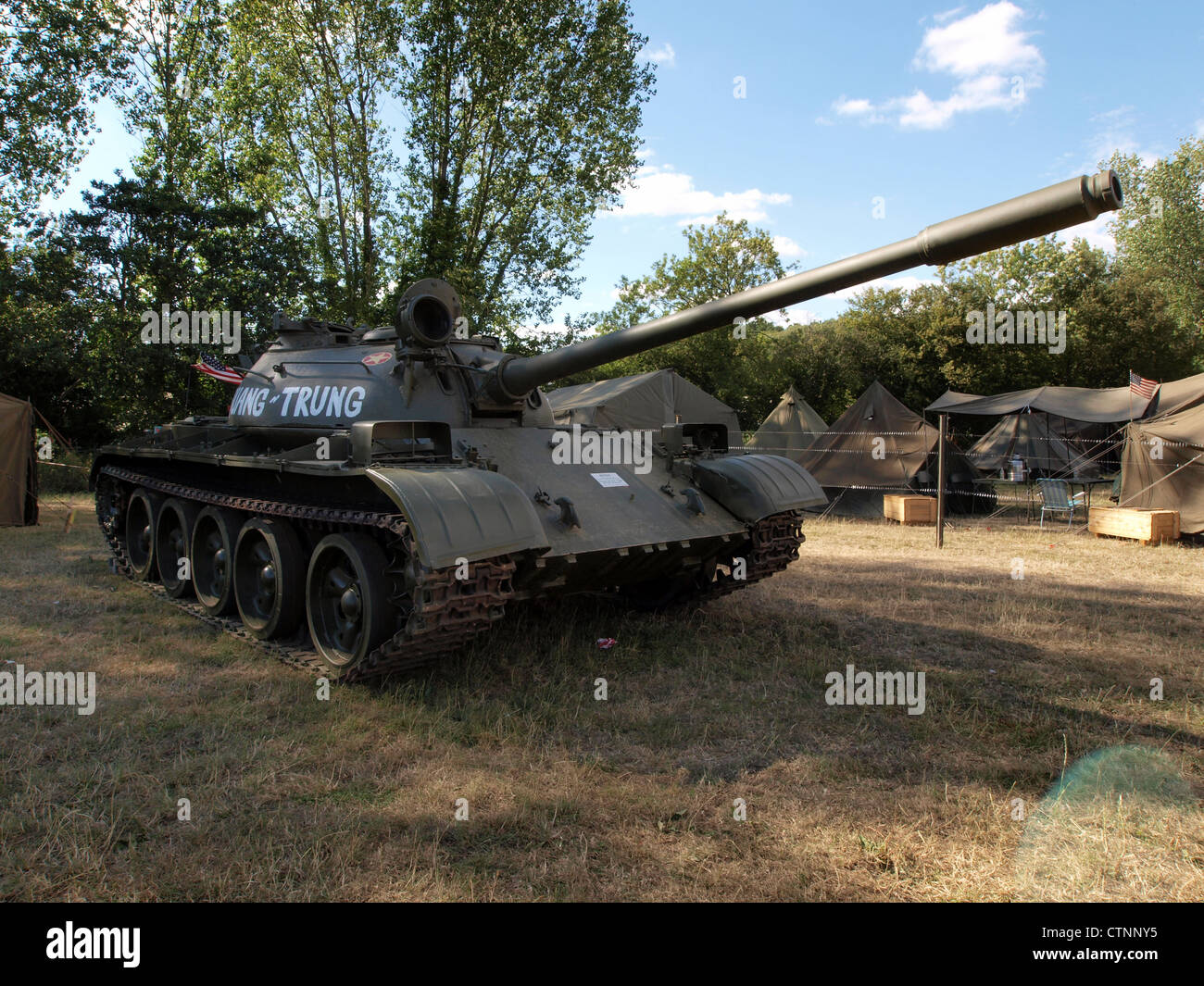 The Type 59, a Chinese-built version of the T54 (WZ120), was used by ...