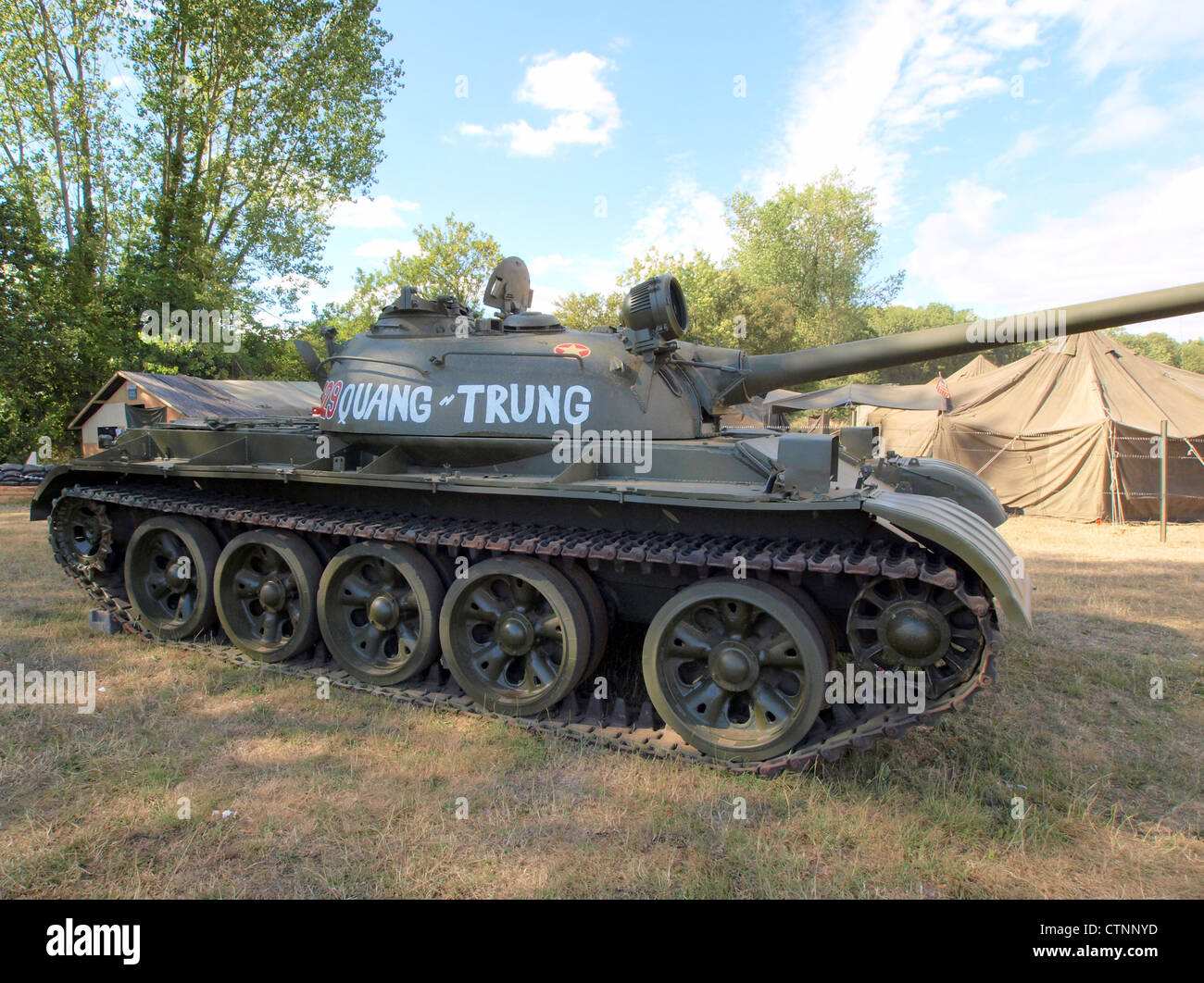 The Type 59 is a Chinese-made version of the Soviet T-54 tank ...