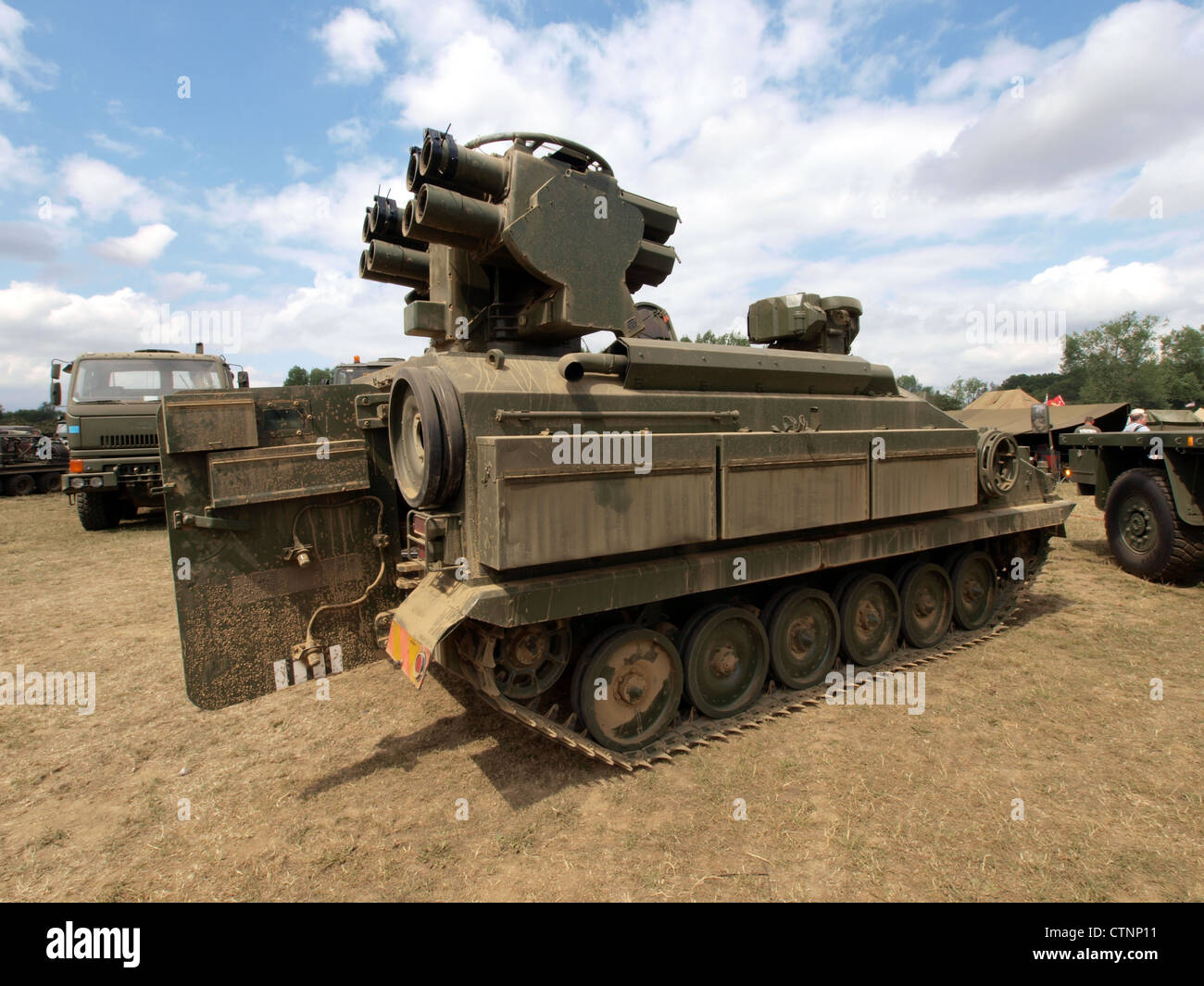 The Stormer HVM (High Velocity Missile) Starstreak launcher is a ...