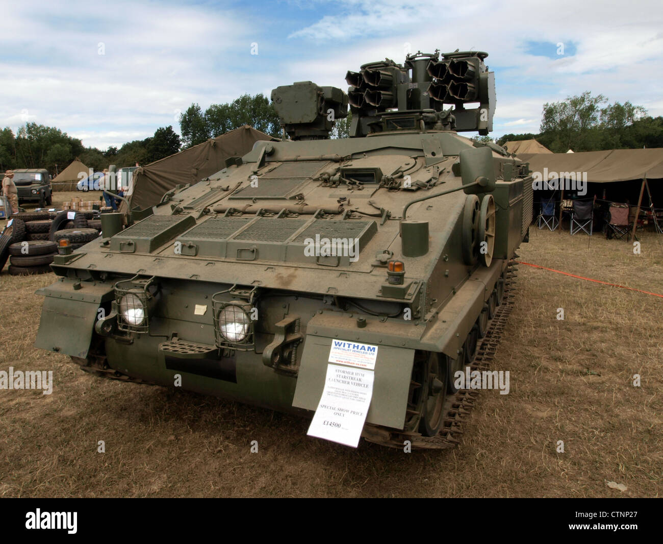 The Stormer HVM Starstreak Launcher is a military vehicle designed for ...