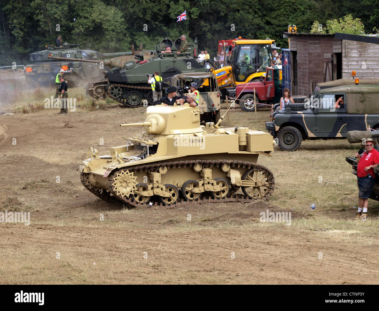 The Stuart M3A1, with the military serial number T37765, is a World War ...