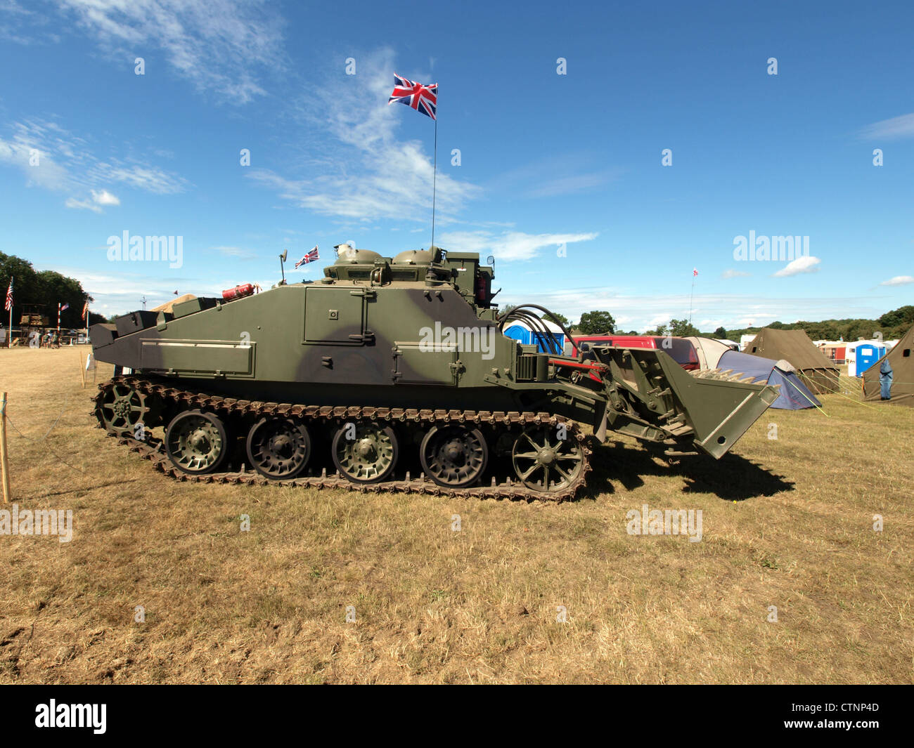 The ROM Combat Engineer Tractor (1978), owned by Andrew Brown, is a ...