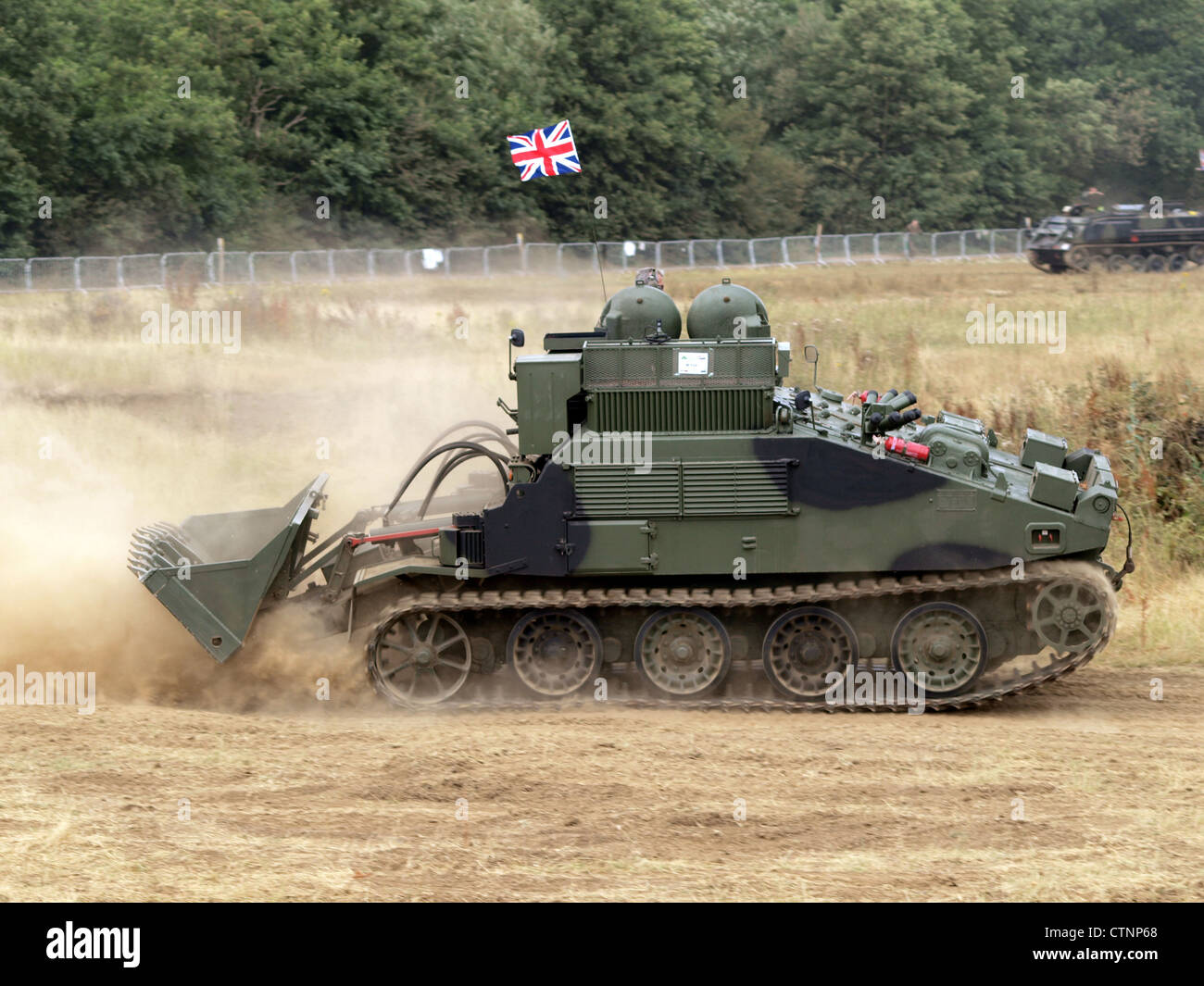 The 1978 ROM Combat Engineer Tractor (CET), owned by Andrew Brown, is a ...