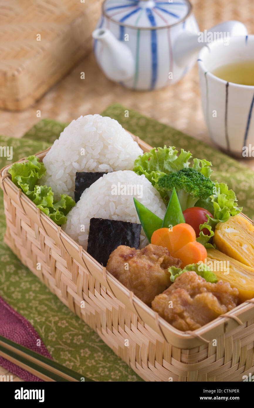 Rice ball bento hi-res stock photography and images - Alamy