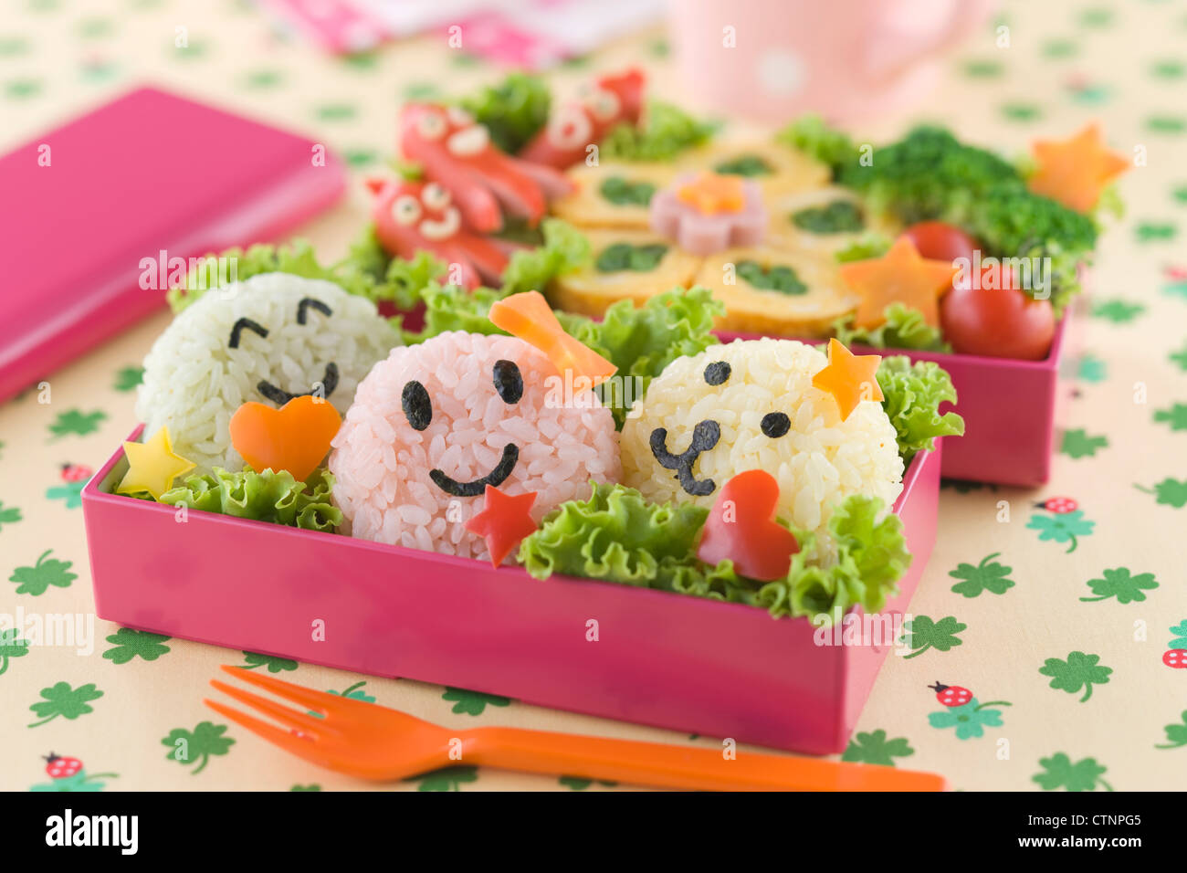Character Bento Stock Photo - Alamy