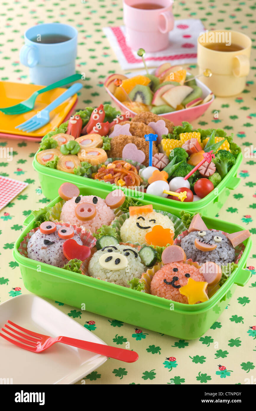 Bento box animal hi-res stock photography and images - Alamy
