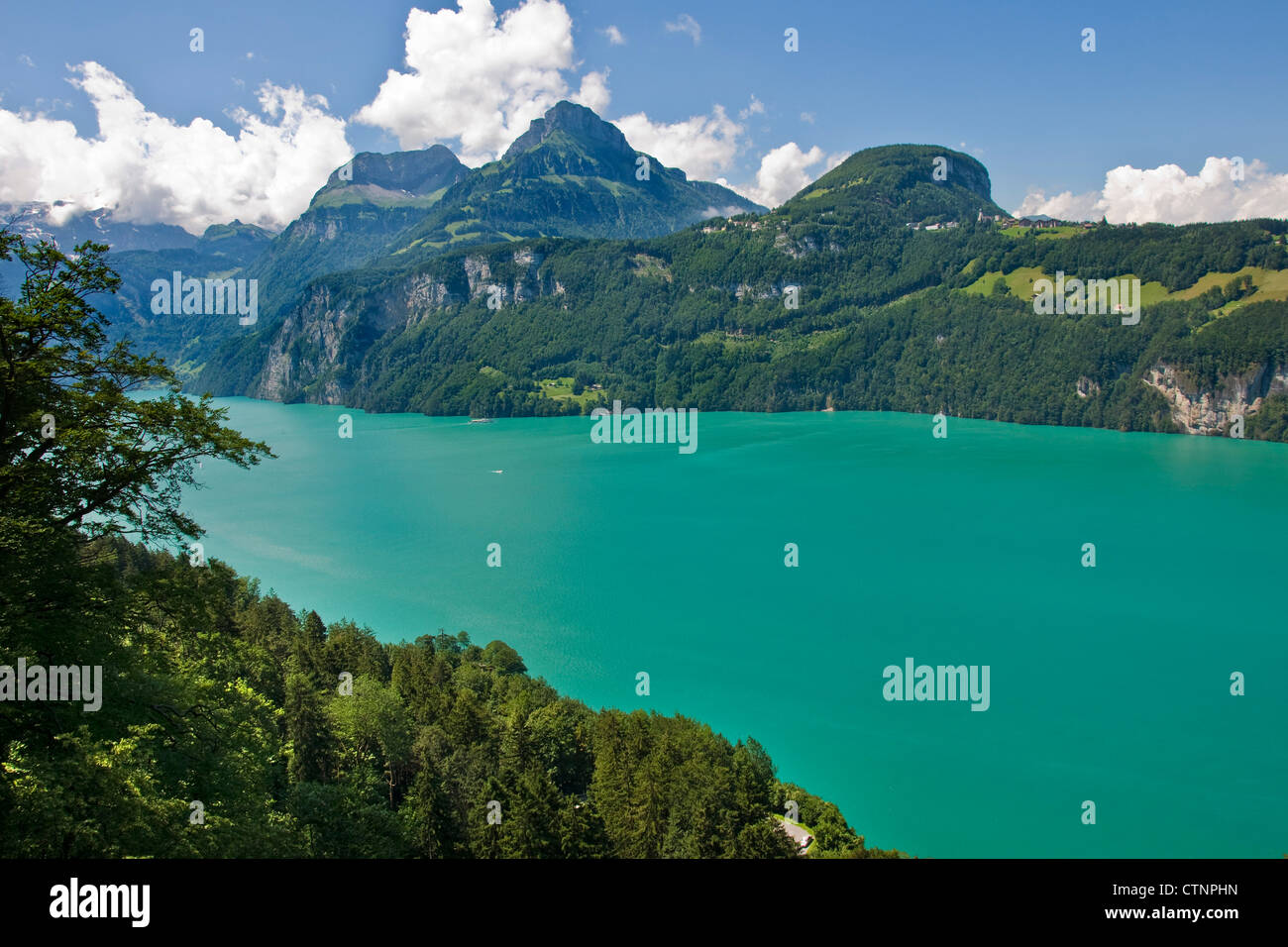 Brunnen Switzerland Schwyz Lake Lake High Resolution Stock Photography ...