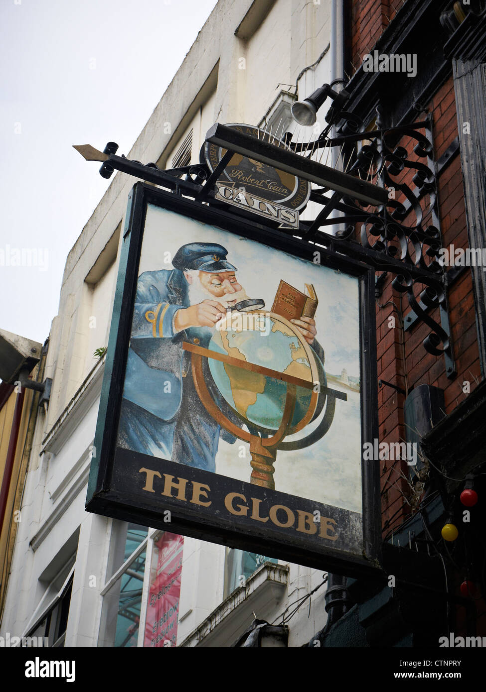Public house england merseyside traditional english british vertical ...