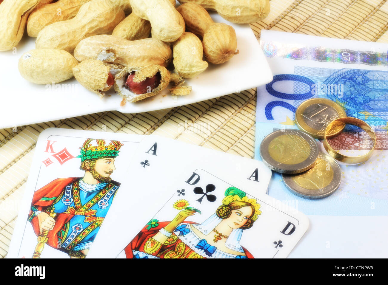 Table cards illustration hi-res stock photography and images - Alamy
