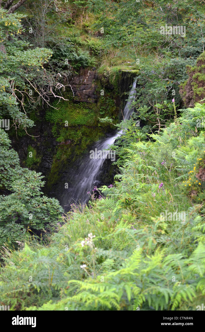 Torpantau waterfalls number 3186 Stock Photo - Alamy