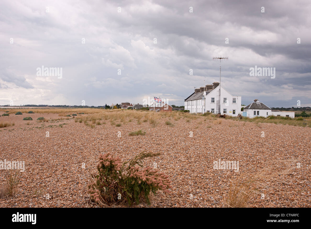 Shingle Street,Suffolk,UK - a shingle beach created by tidal drift ...