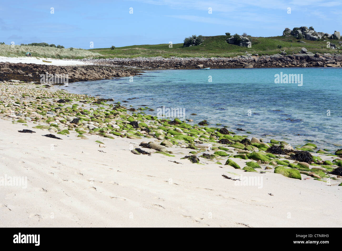 The Gugh, next to St Agnes Scilly Isles Isles of Scilly Cornwall ...