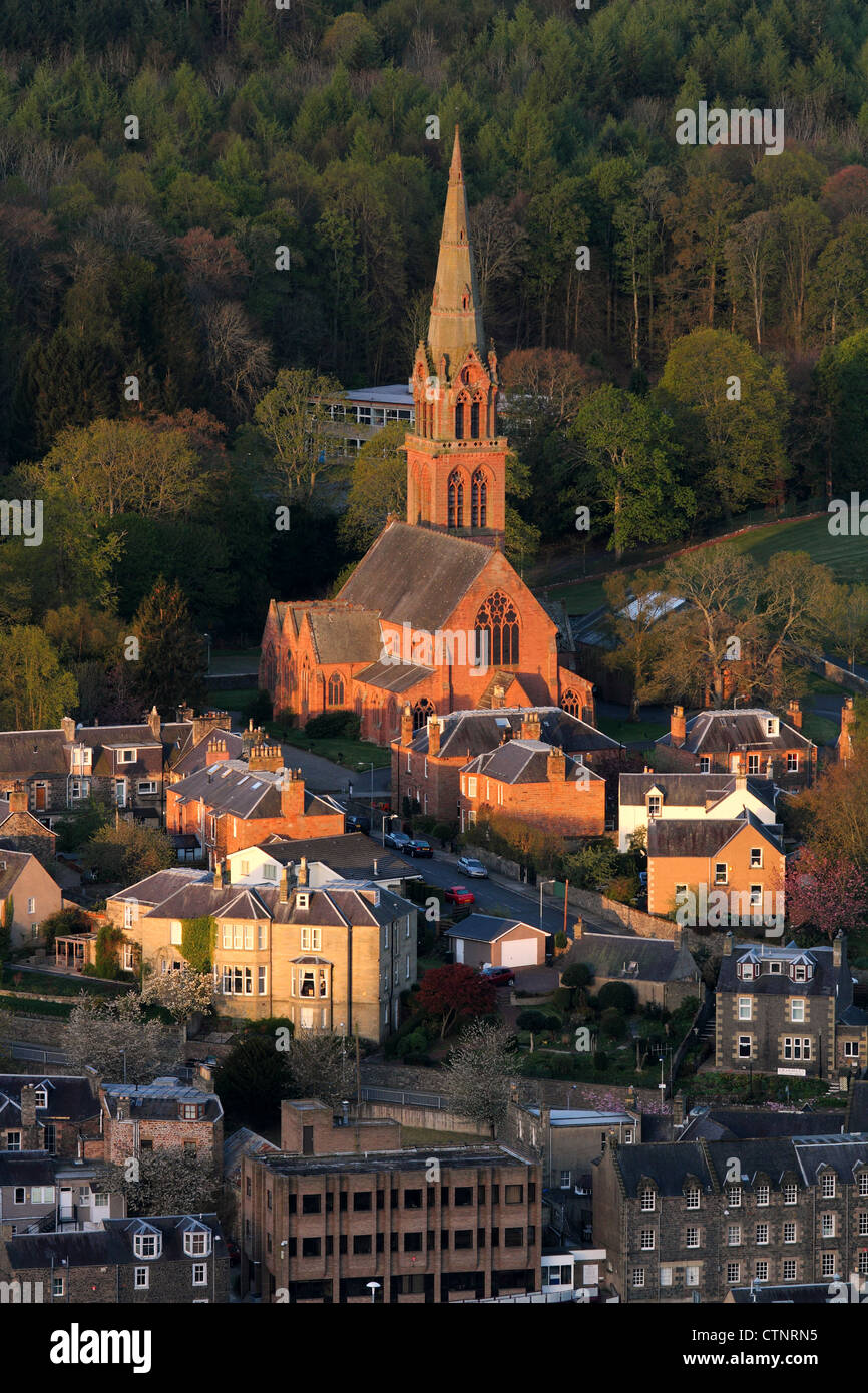 Galashiels in the Scottish Borders on a spring morning Stock Photo - Alamy