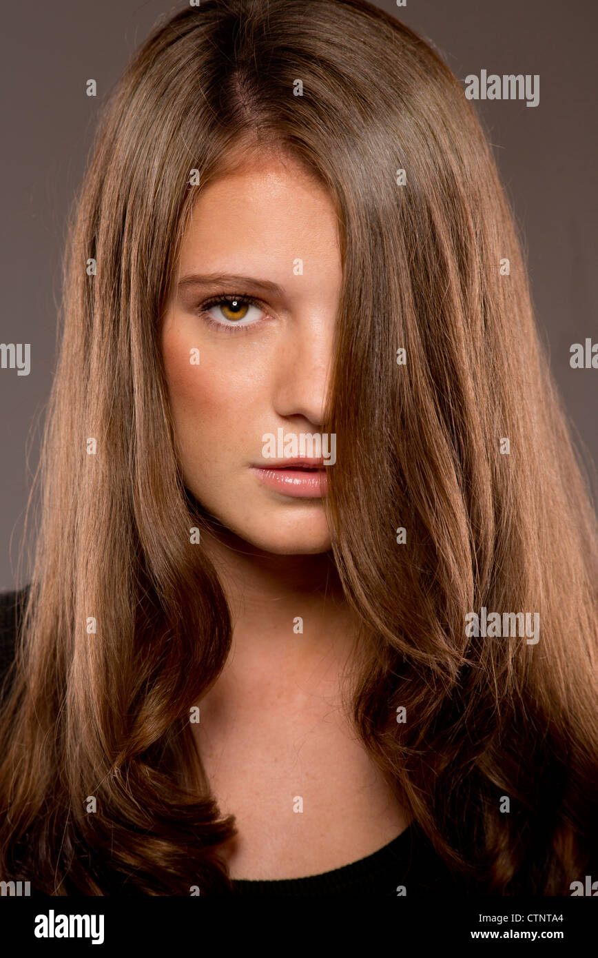 teenage girl headshot Stock Photo - Alamy