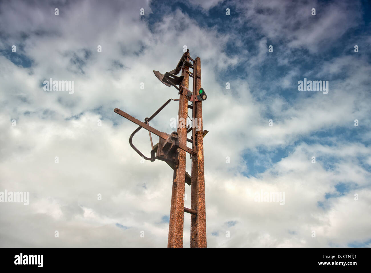 Old railway signal hi-res stock photography and images - Alamy