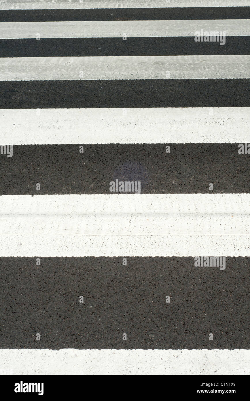 Pedestrian crossing mark hi-res stock photography and images - Alamy