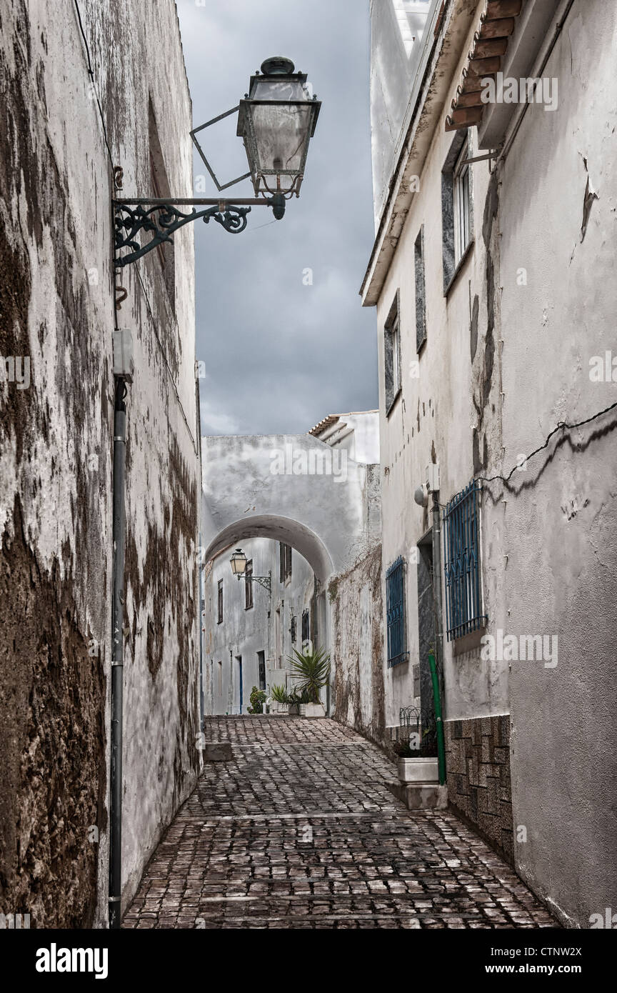 Old town in albufeira algarve hi-res stock photography and images - Alamy