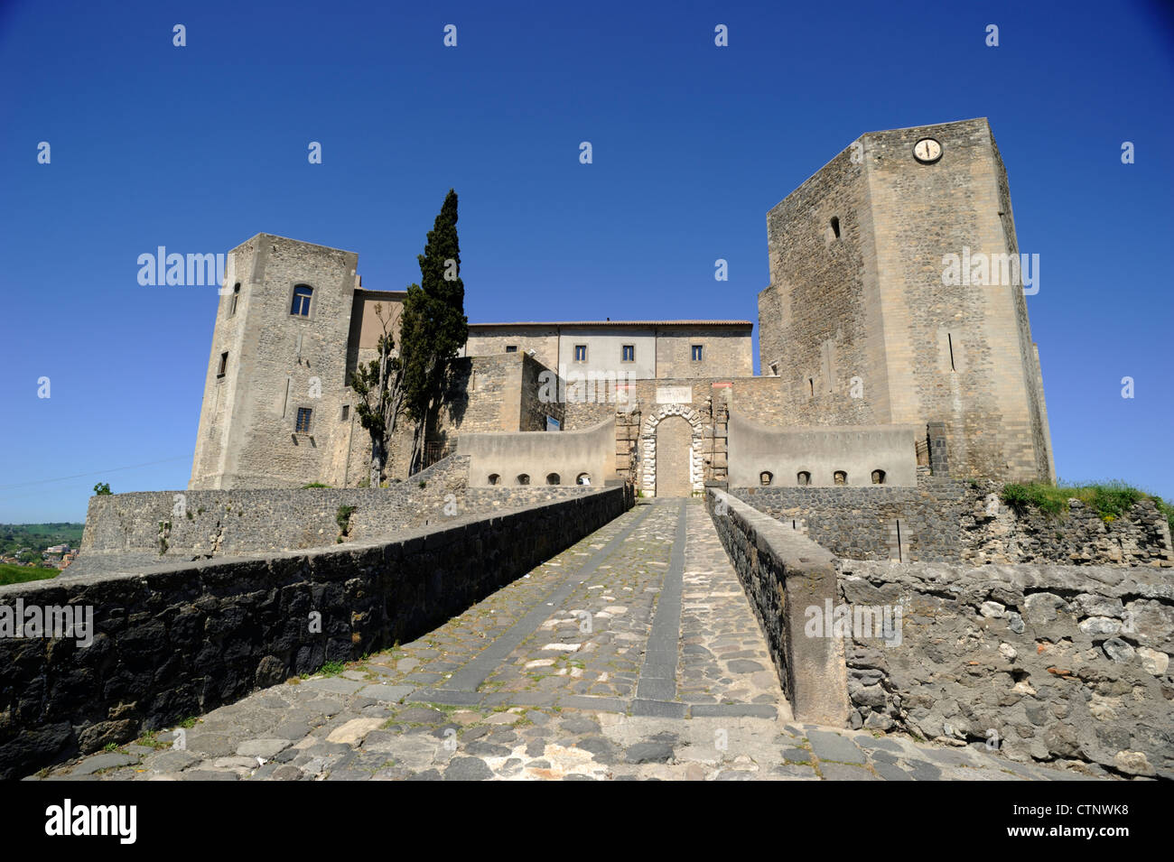 Italy, Basilicata, Melfi, norman castle of Frederick II Stock Photo - Alamy