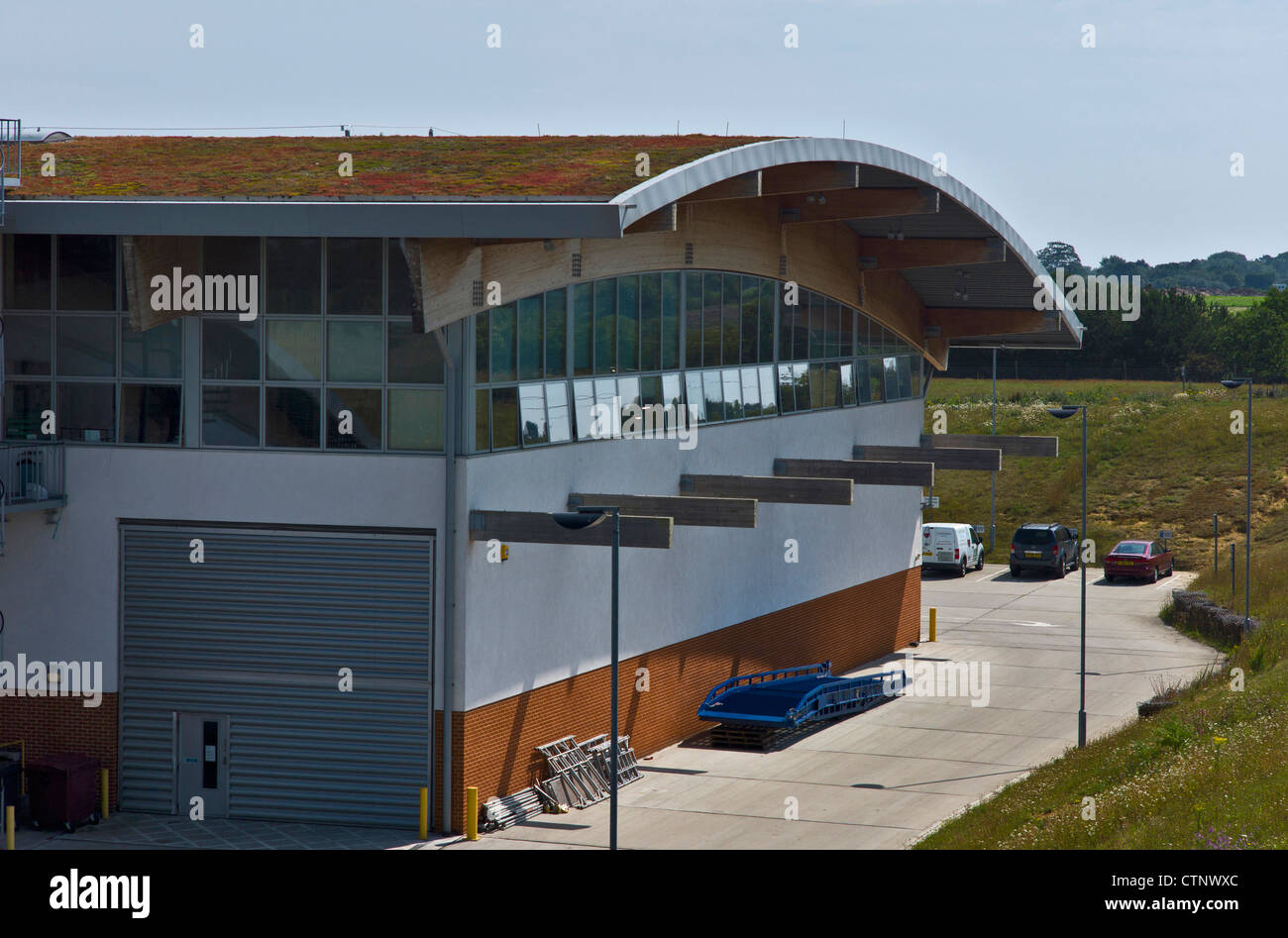 Adnams Brewery regional distribution centre, Southwold, Suffolk Stock ...