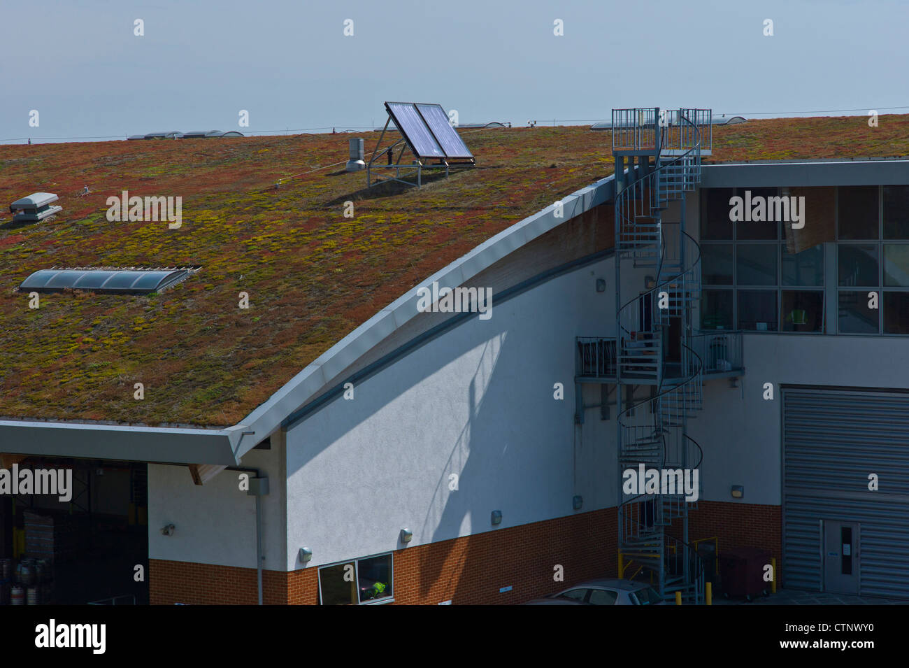 Adnams Brewery regional distribution centre Stock Photo - Alamy