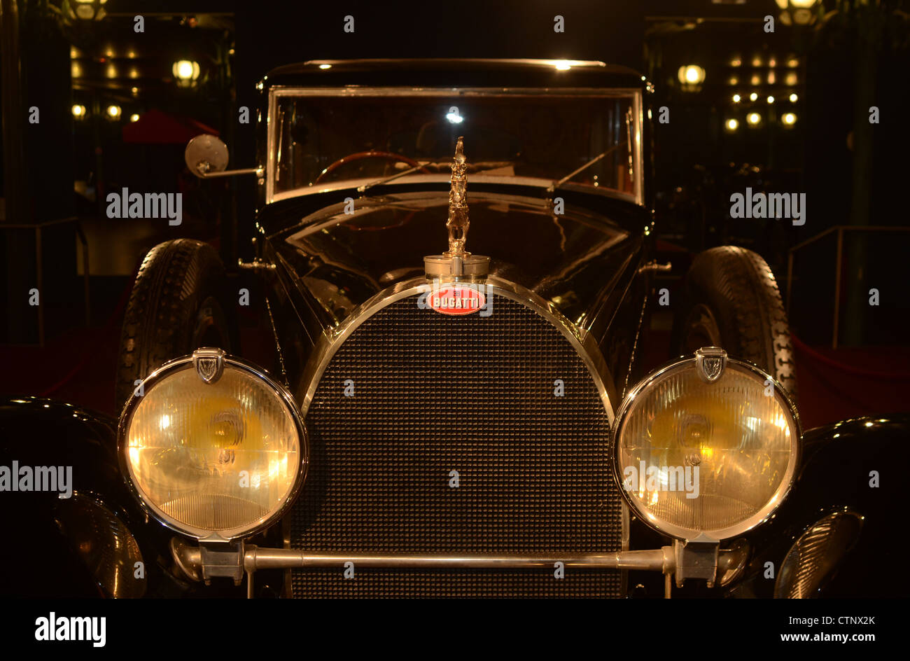 A Bugatti , exhibited in Cite l'Automobile Mulhouse (City of cars ...