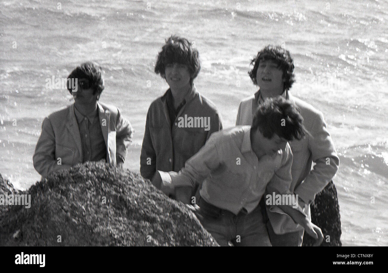 004328 - The Beatles filming Help! in The Bahamas in March 1965 Stock ...