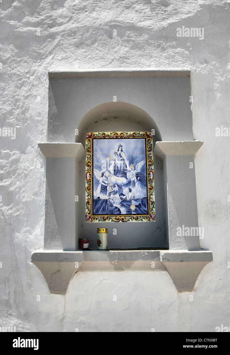 Small shrine virgin mary in hi-res stock photography and images - Alamy