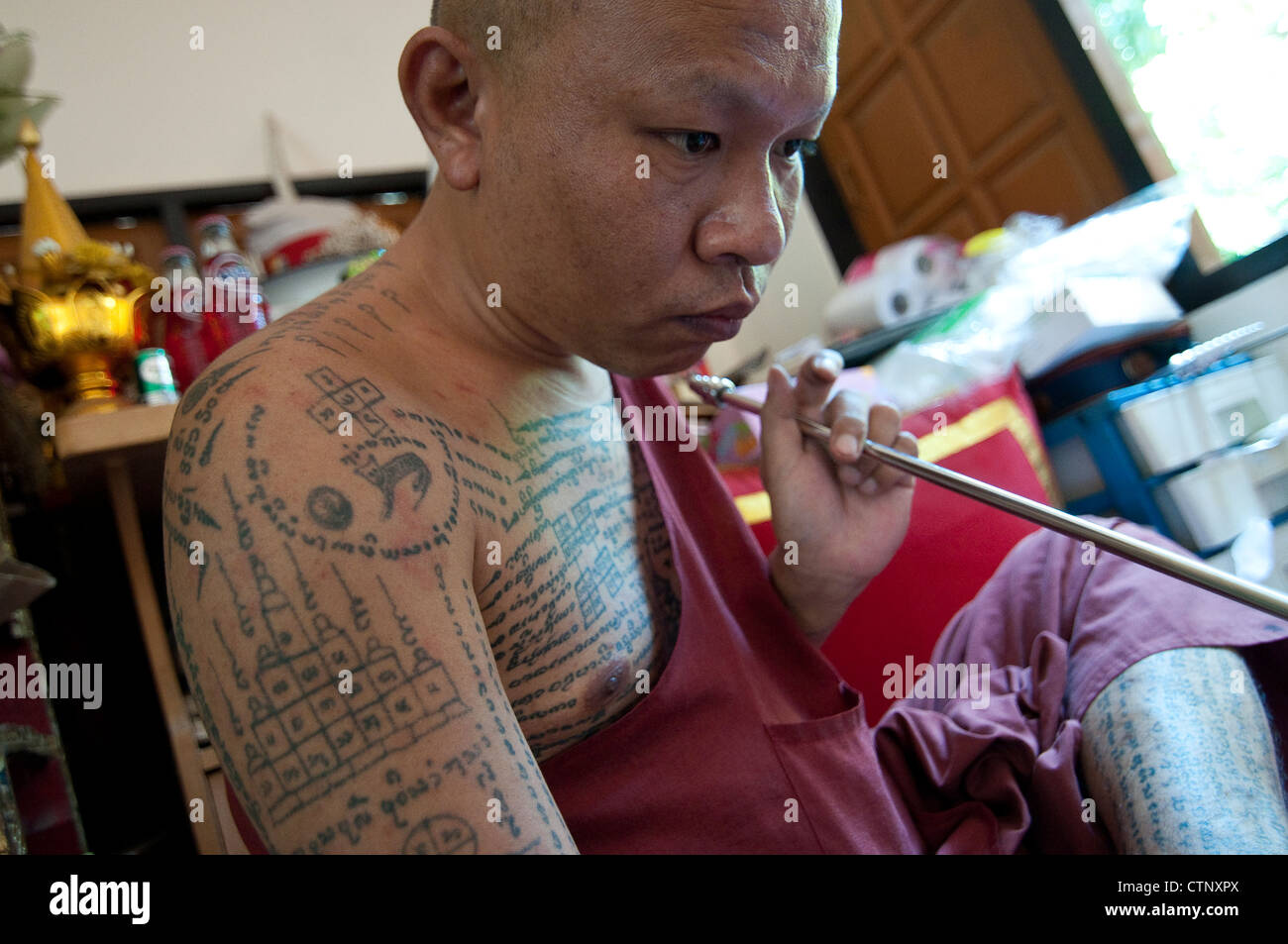 Chiang khong; wat luang hi-res stock photography and images - Alamy