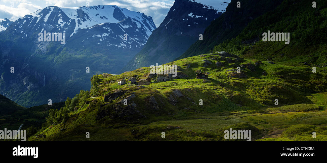 Geiranger Fjord, Western Fjords, Norway Stock Photo - Alamy