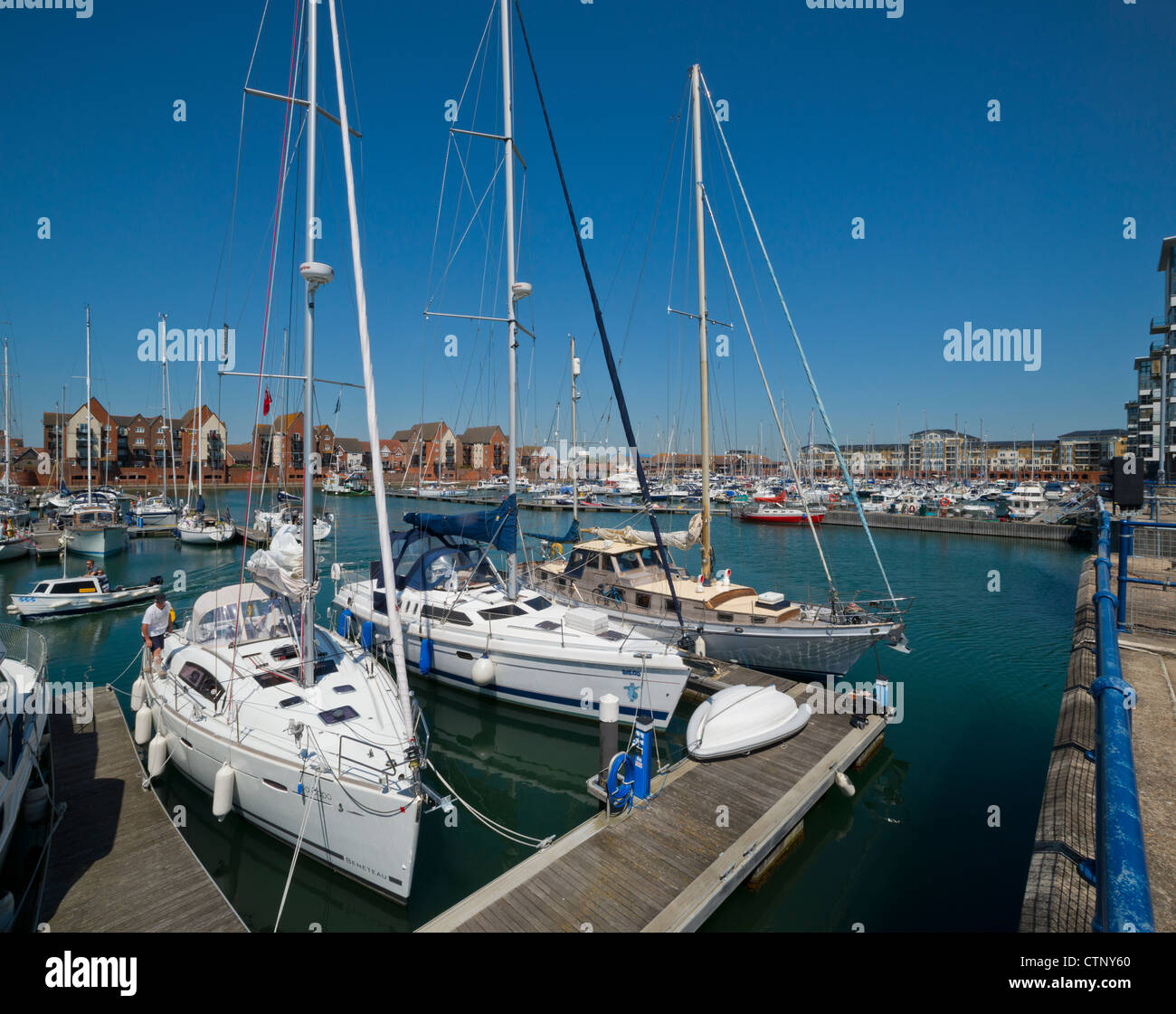 Eastbourne sovereign harbour hi-res stock photography and images - Alamy