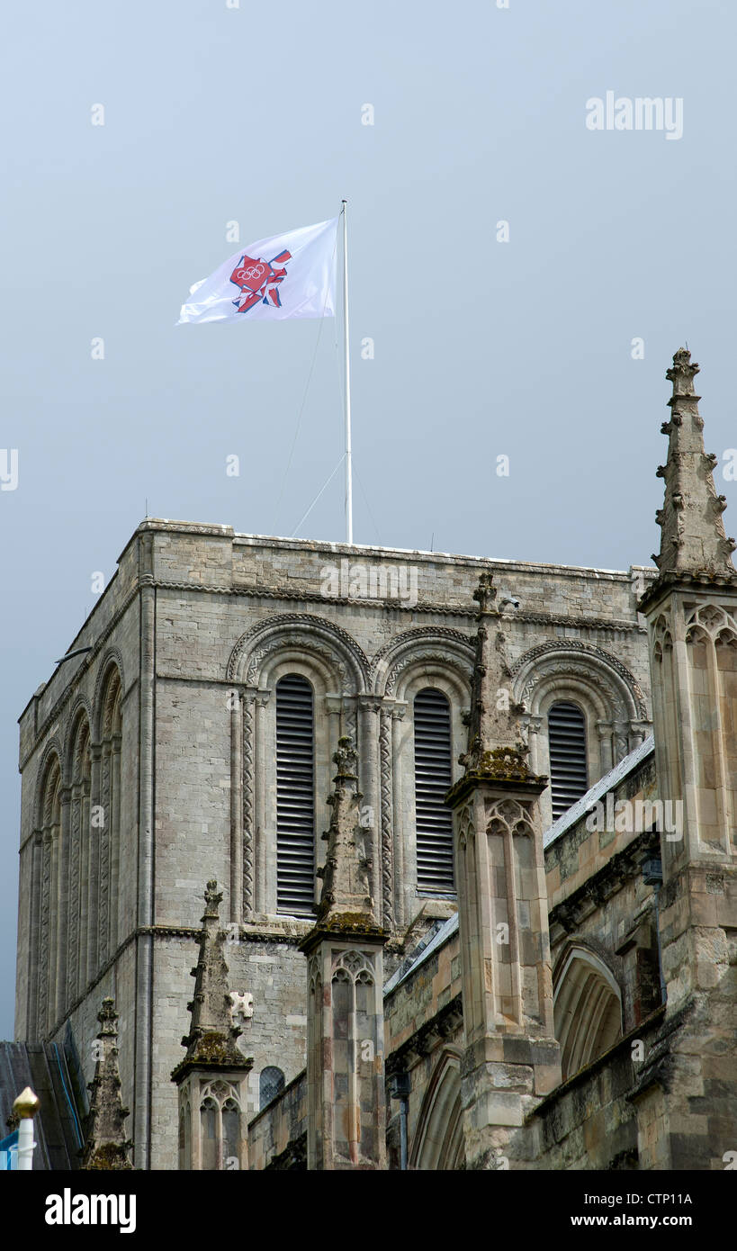 2012 olympic flag hi-res stock photography and images - Alamy