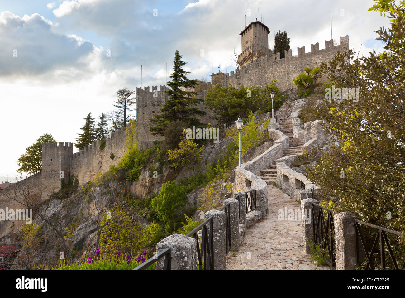 Guaita First Tower San Marino Stock Photos & Guaita First Tower San ...