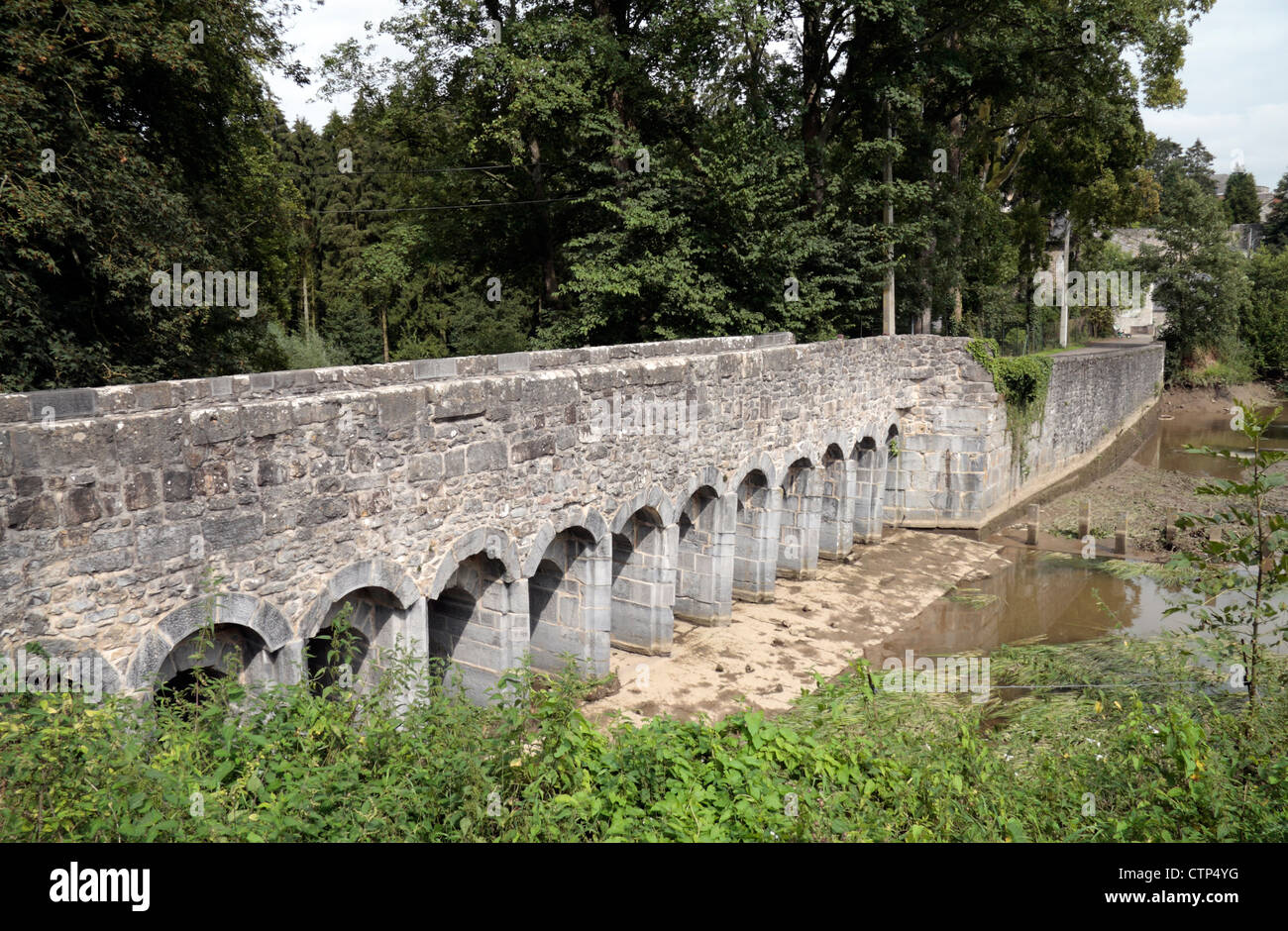 The "Pont Romain" (Roman Bridge at Montignies-Saint-Christophe, Belgium ...