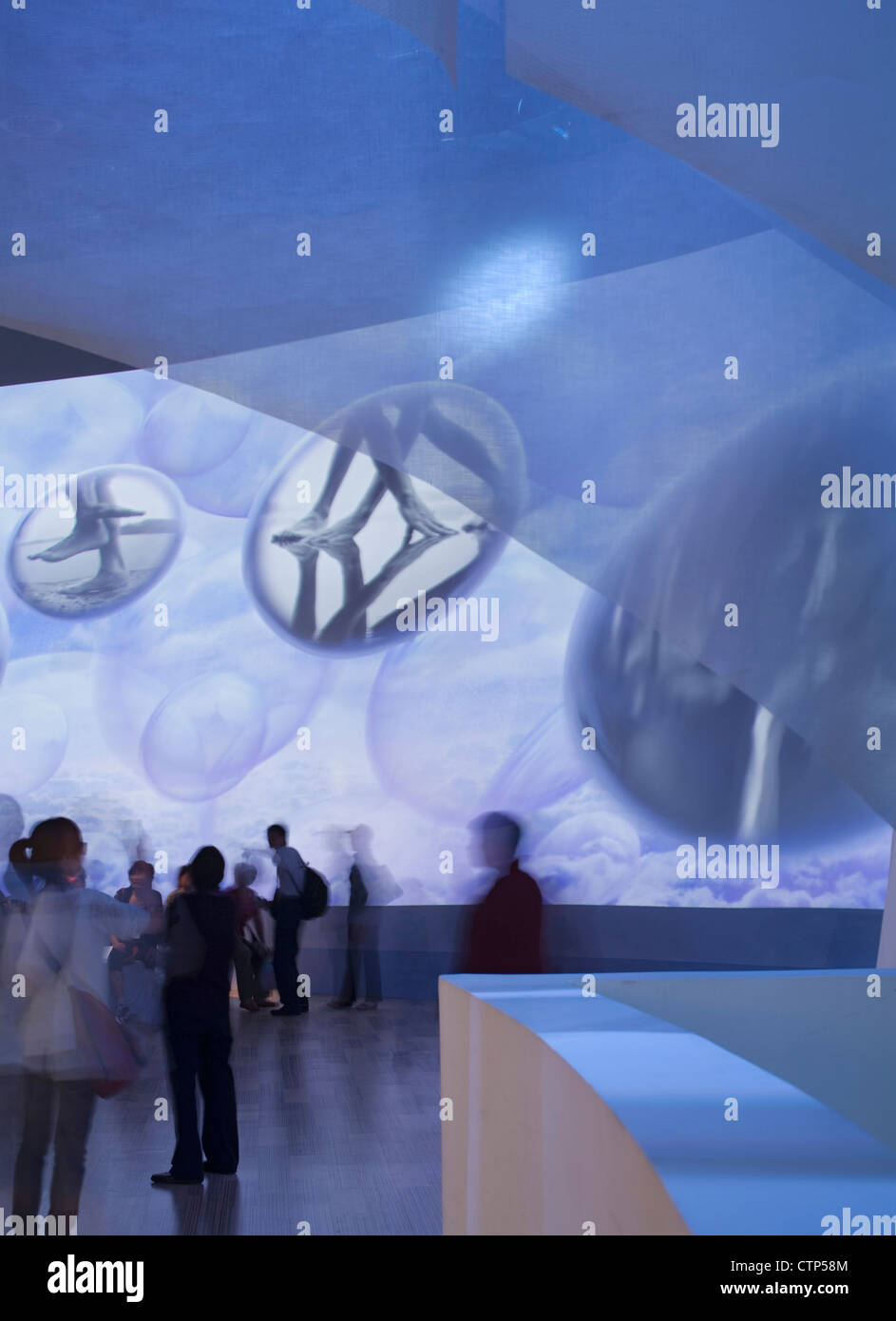 The Finland Pavilion Kirnu Is Surrounded By A Lake Stock Photo - Alamy