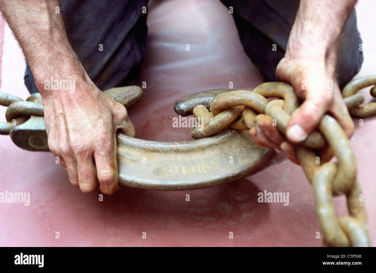 Chain Hook High Resolution Stock Photography and Images - Alamy