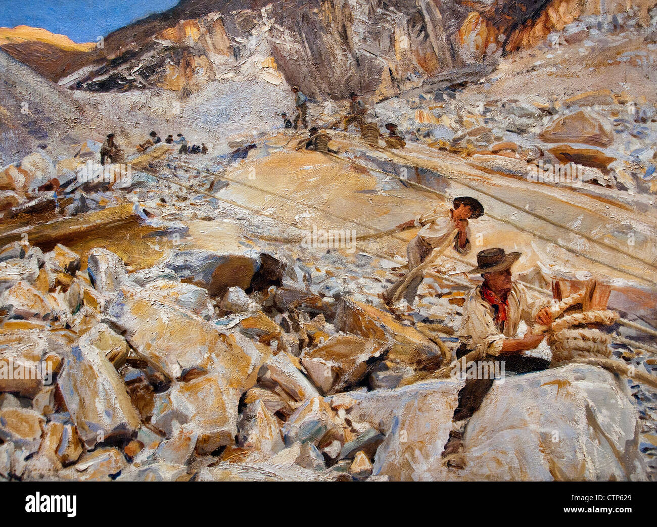 Carrara marble painting hi-res stock photography and images - Alamy