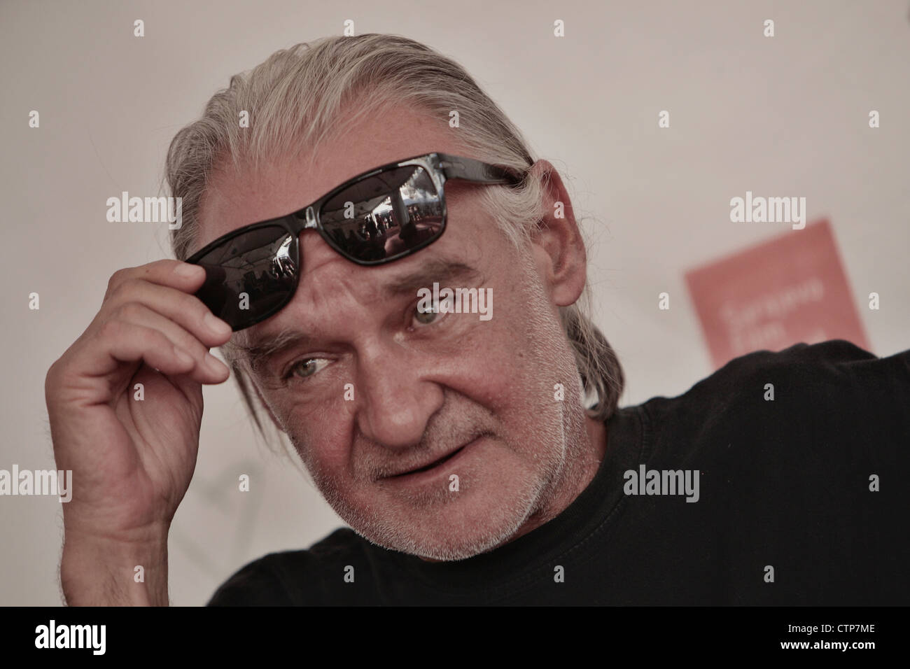 Hungarian film director and filmmaker Bela Tarr Stock Photo - Alamy