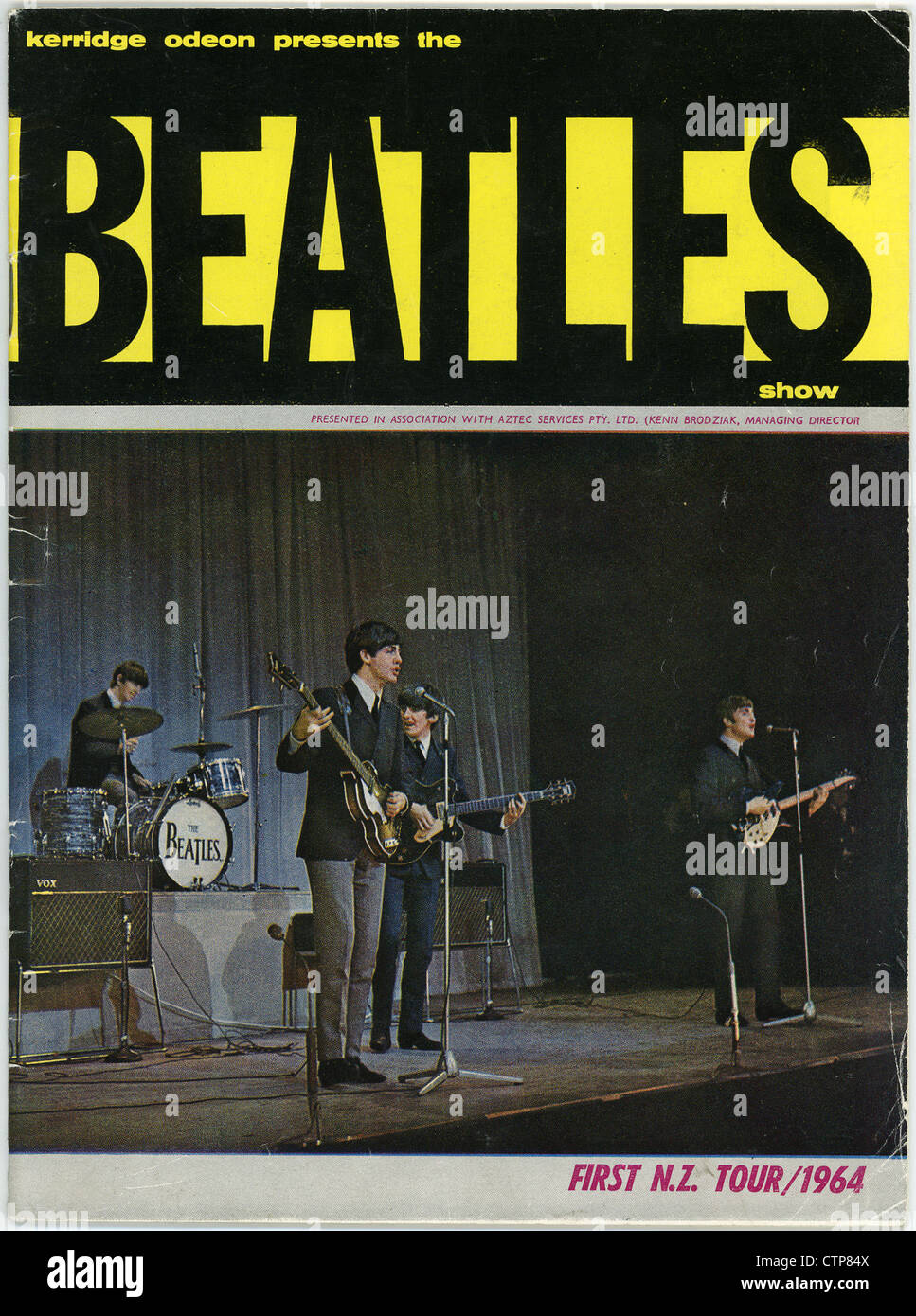 001089 - The Beatles New Zealand Kerridge Odeon Concert Programme from ...