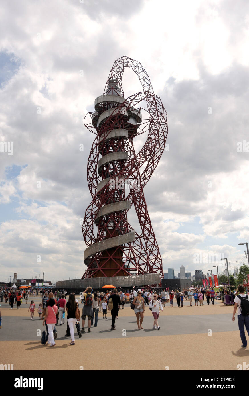 The Arcelor Mittal Orbit at the Olympic Park in Stratford, East London ...