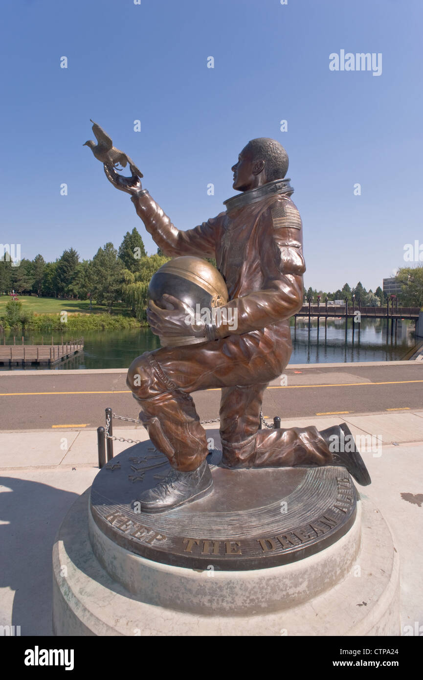 Astronaut Statue Spokane