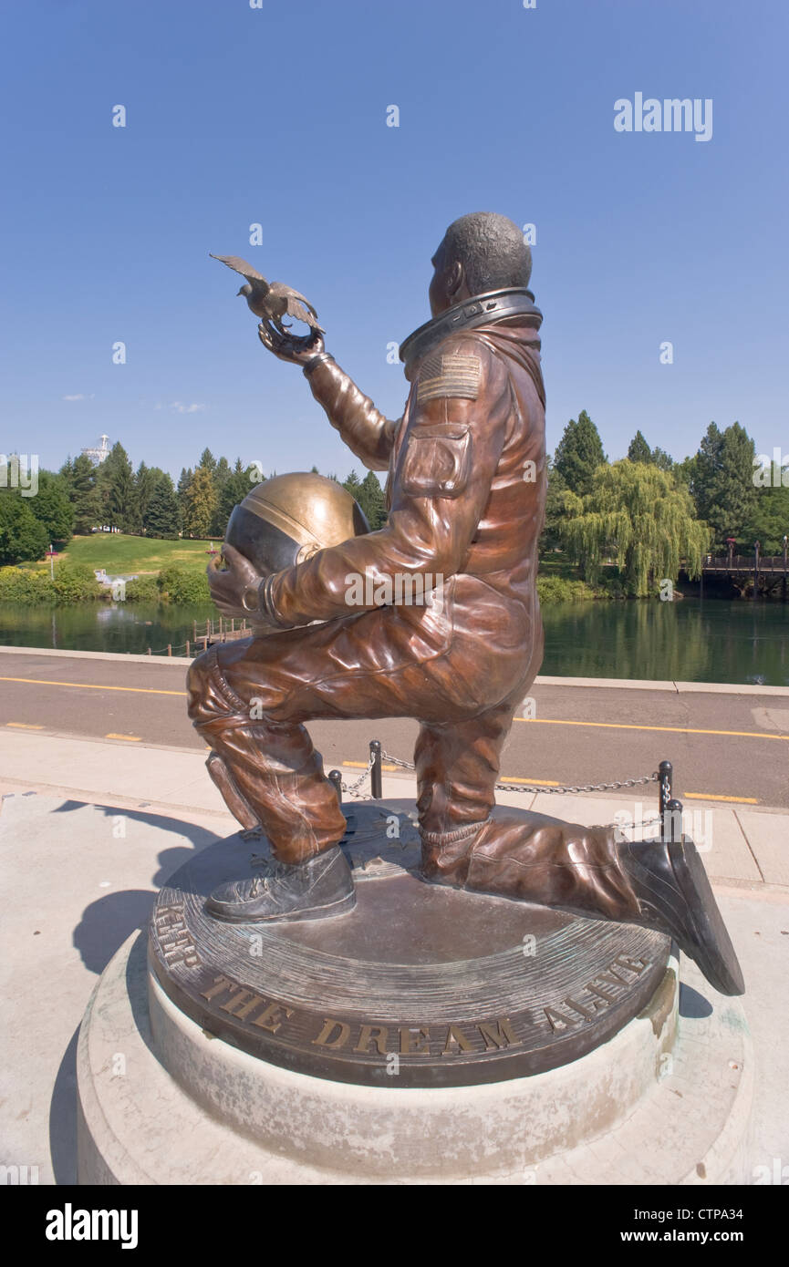 Memorial to Commander Michael P. Anderson, Columbia shuttle astronaut ...