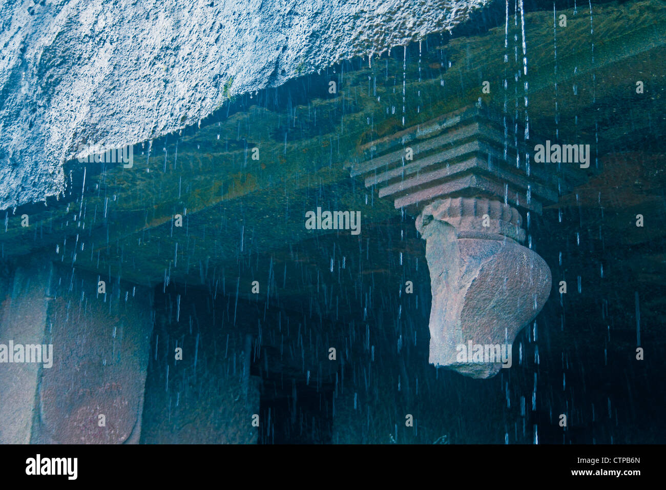 Gandhar Pale Buddhist caves situated near Mahad, India Stock Photo - Alamy