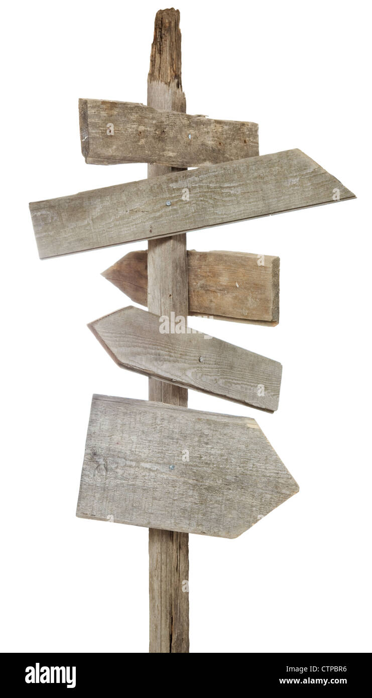 Signs Isolated Blank Wooden High Resolution Stock Photography and ...