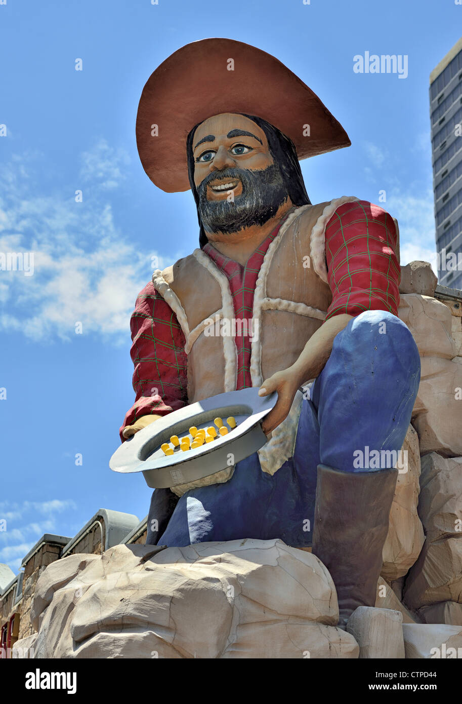 Prospector Statue, Fremont Street Experience, Fremont Street, Las Vegas ...
