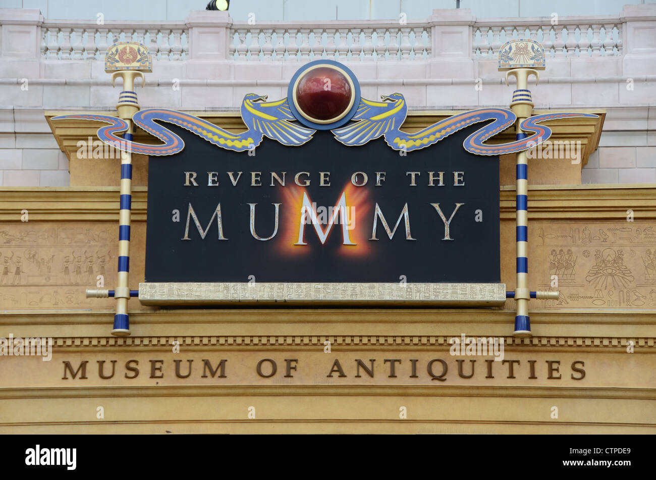 Revenge Of The Mummy Logo