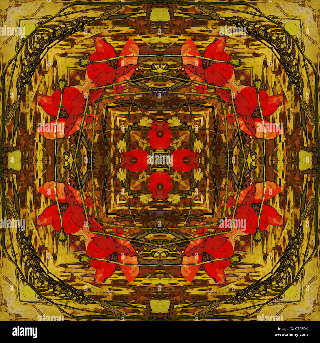 Art eastern ornamental traditional pattern Stock Photo - Alamy