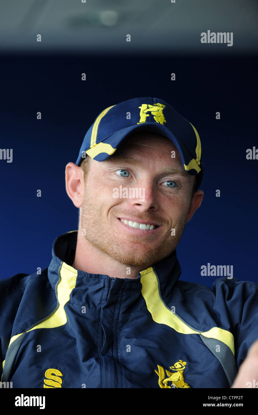 England and Warwickshire cricketer Ian Bell Stock Photo - Alamy