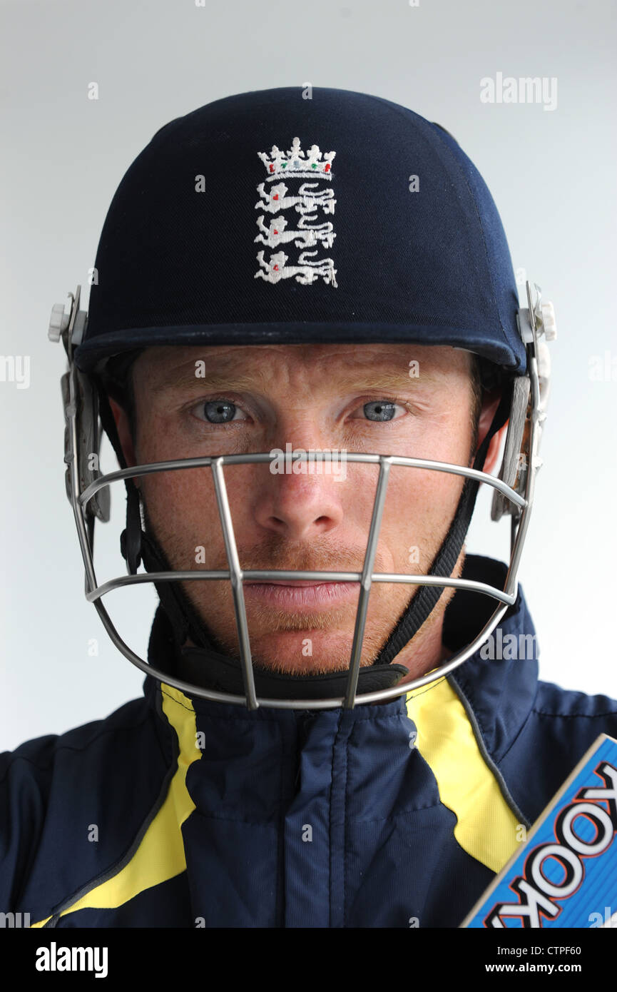 England and Warwickshire cricketer Ian Bell Stock Photo - Alamy